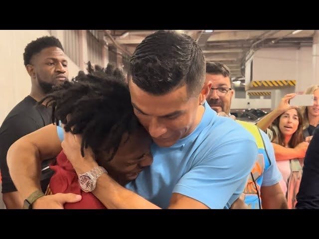 "It's good": Cristiano Ronaldo praises IShowSpeed's "Siu" celebration ...