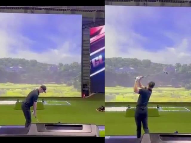 WATCH: Justin Rose teases the huge TGL Golf League screen