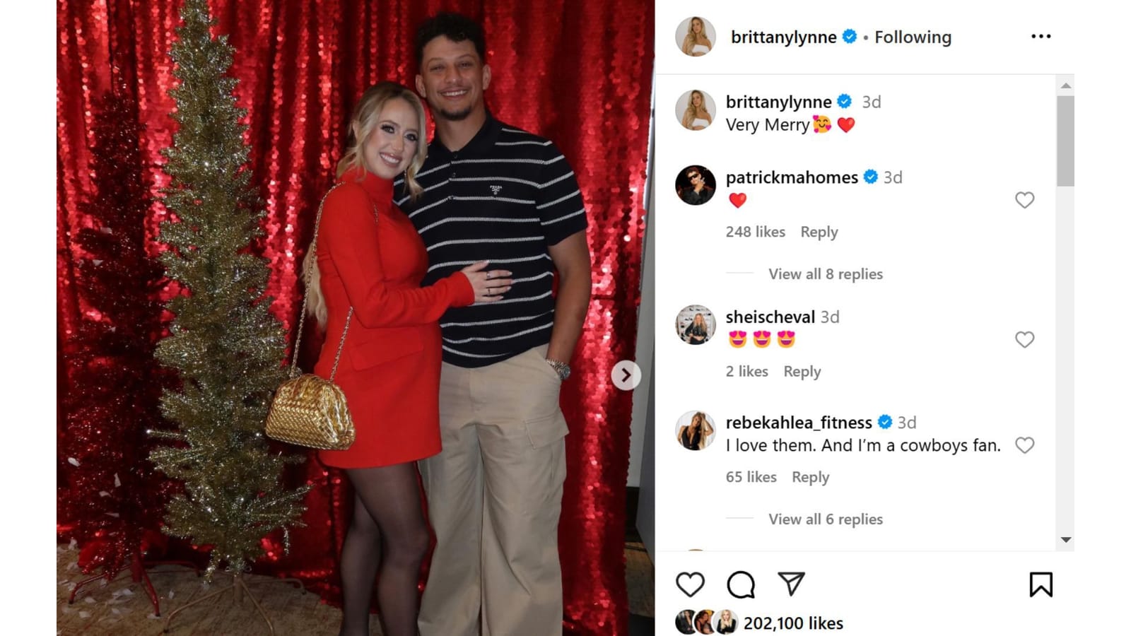 Patrick Mahomes' wife Brittany shares adorable moment between daughter ...