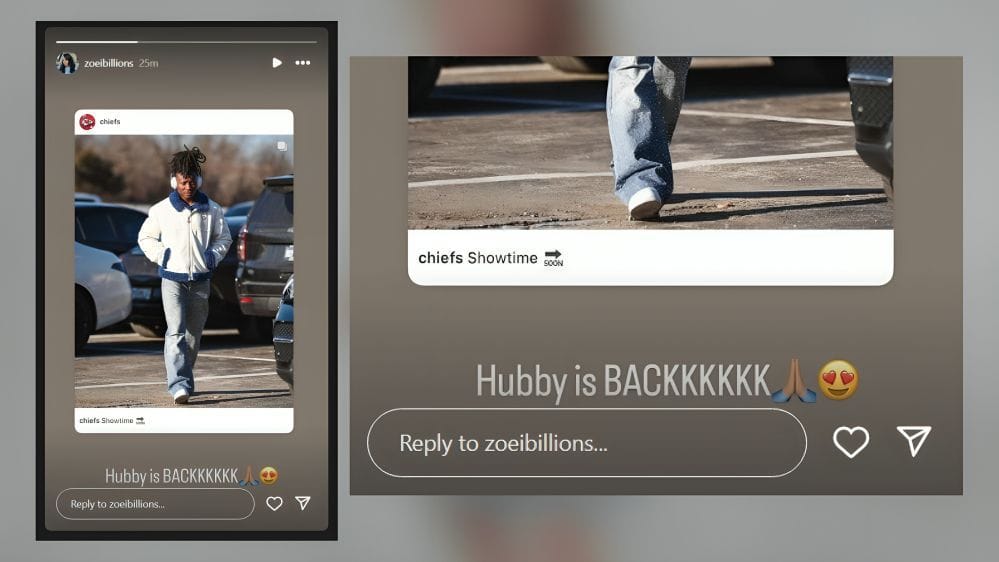 Hollywood Brown's wife Zoei Billions has her say as WR makes ...