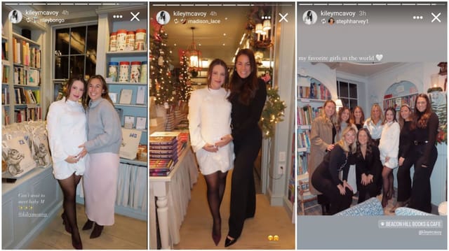 In Photos: Charlie McAvoy's wife Kiley's baby shower celebration with ...