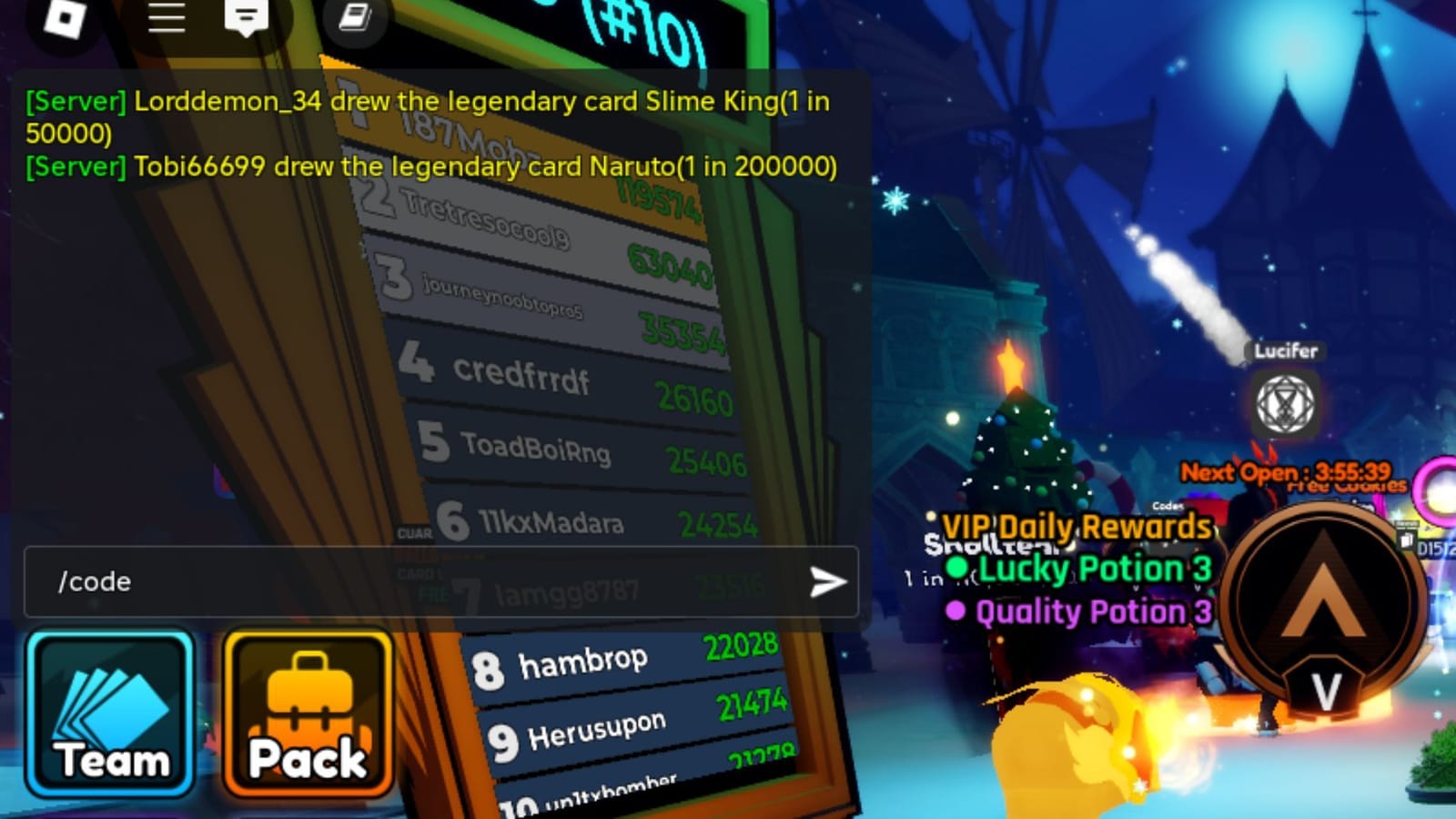 Anime Card Master codes (April 2025)