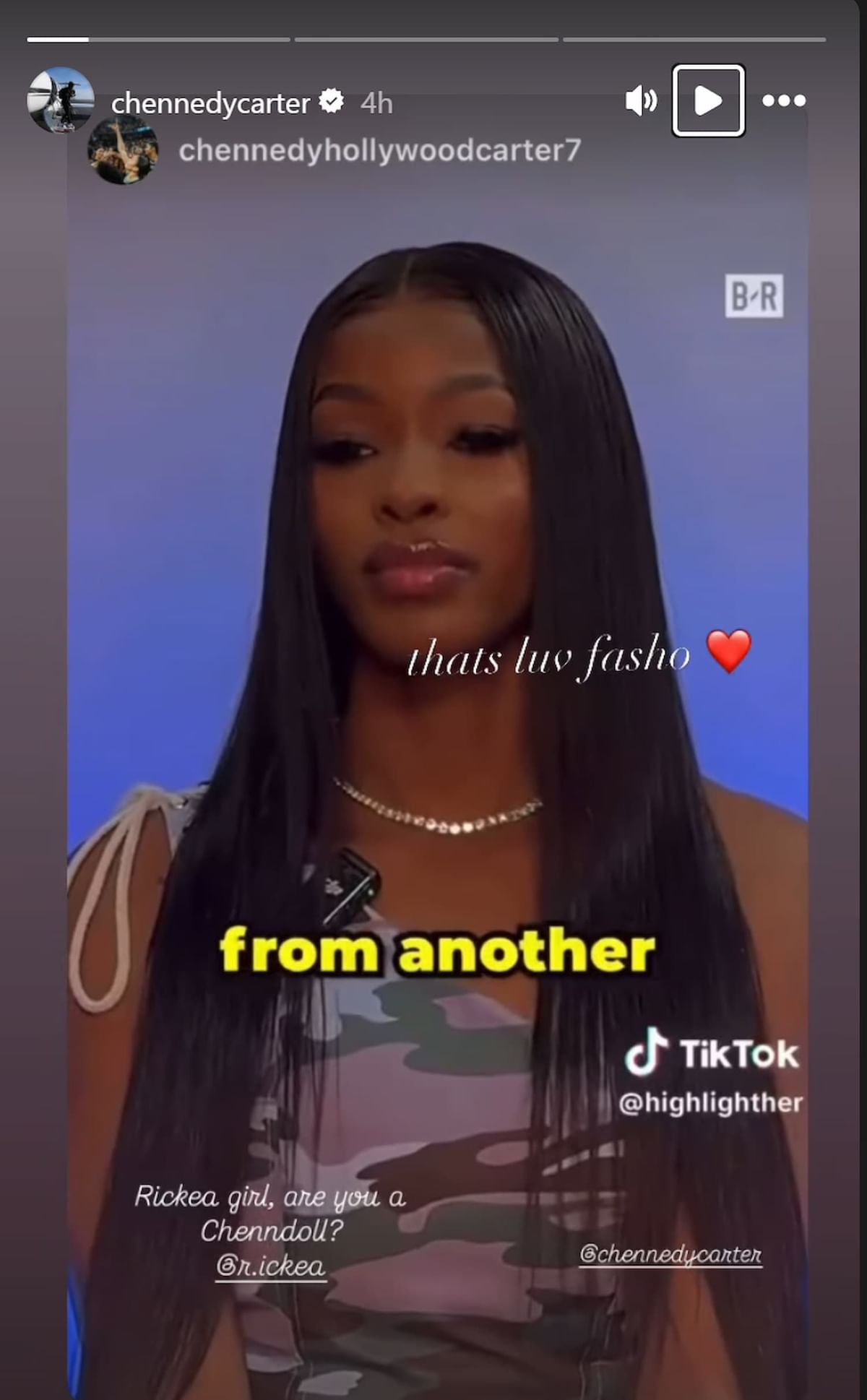 Chennedy Carter reacts in 3 words to Rickea Jackson admiring Sky guard's key skill