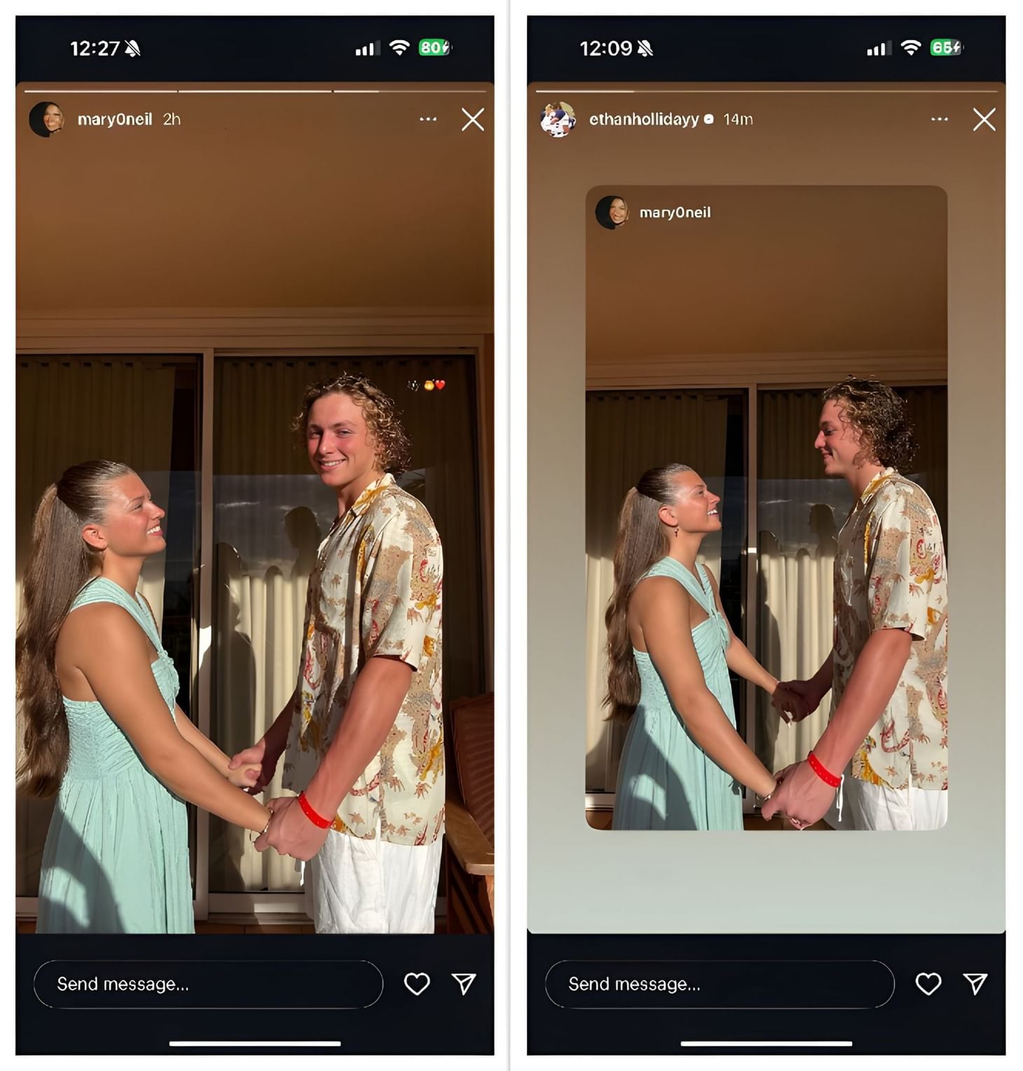 Jackson Holliday's brother Ethan and his girlfriend Mary O'Neil share ...