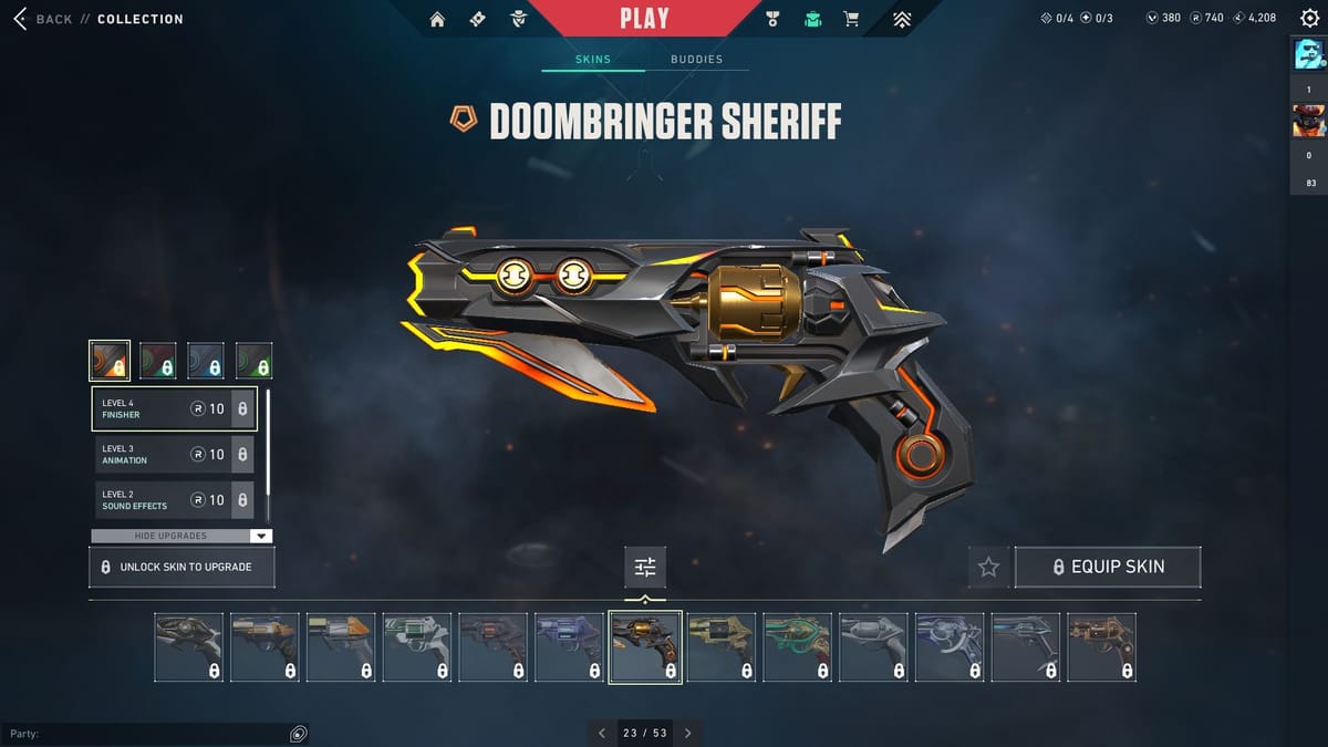 5 best Sheriff skins in Valorant 2024