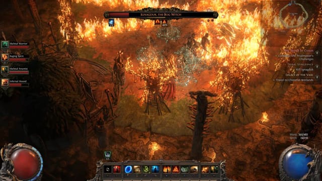 Path of Exile 2: Ignaduk the Bog Witch boss guide