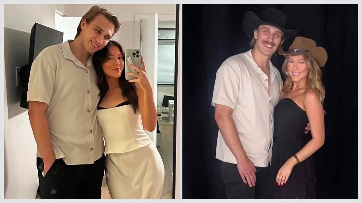 Andre Agassi and Steffi Graf's son Jaden surprises girlfriend Catherine ...