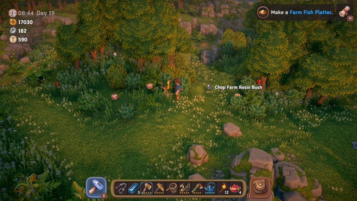 How to farm Resin in Luma Island