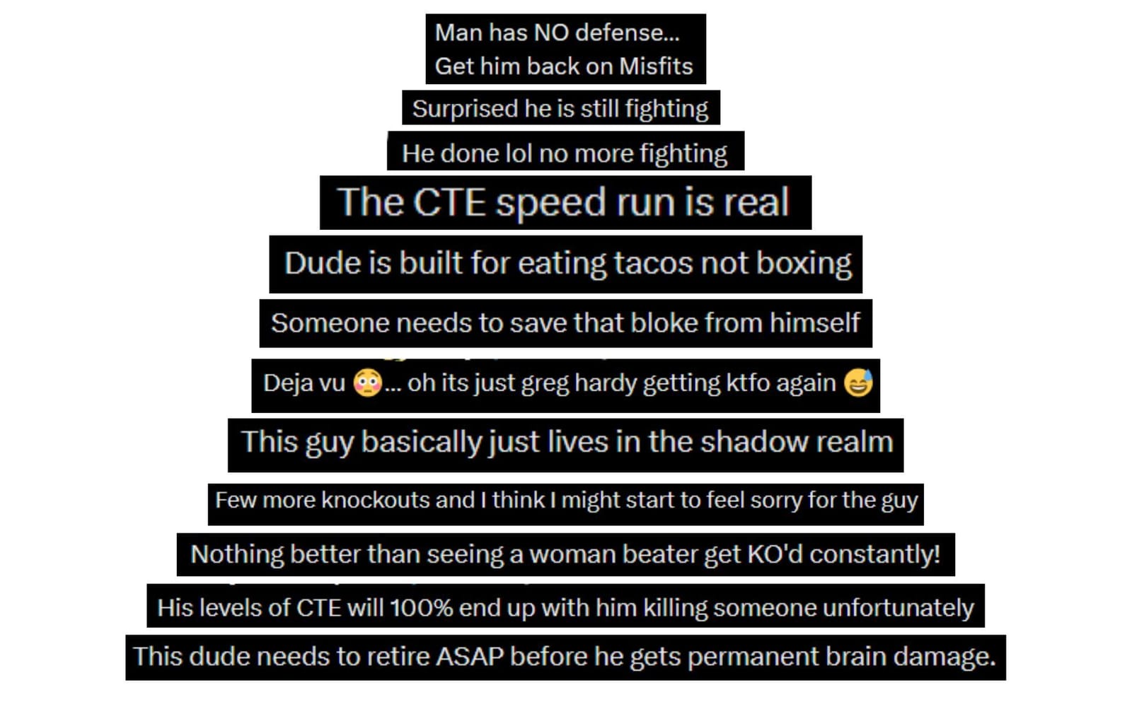 "The CTE speed run is real," "Man has NO defense" - Fans react to ex ...