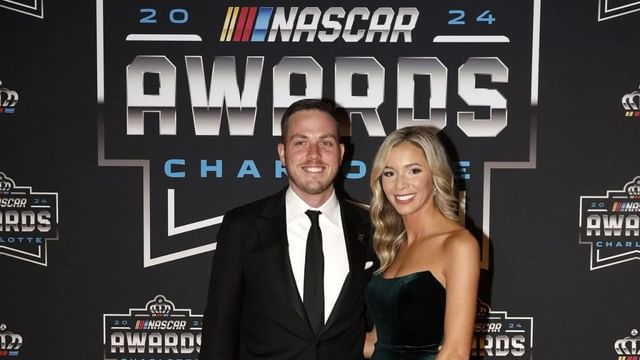 Alex Bowman’s girlfriend Chloe Henderson styles a fur coat on their ...