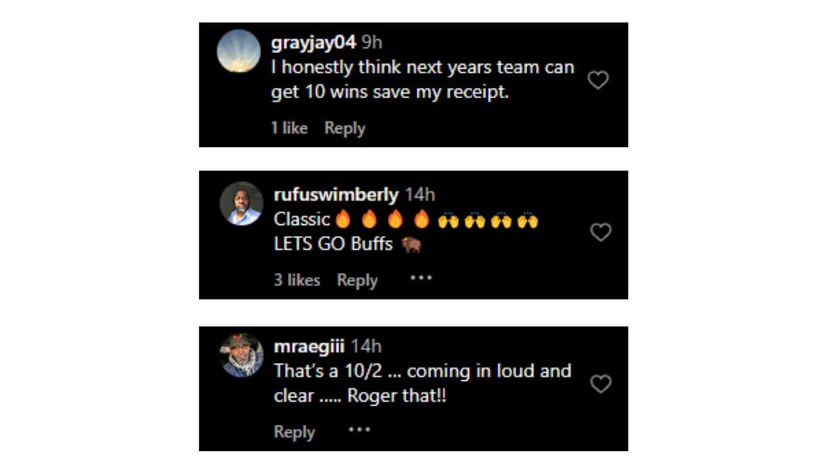 "Two young GOATs": Colorado fans fired up at Shedeur Sanders - JuJu ...