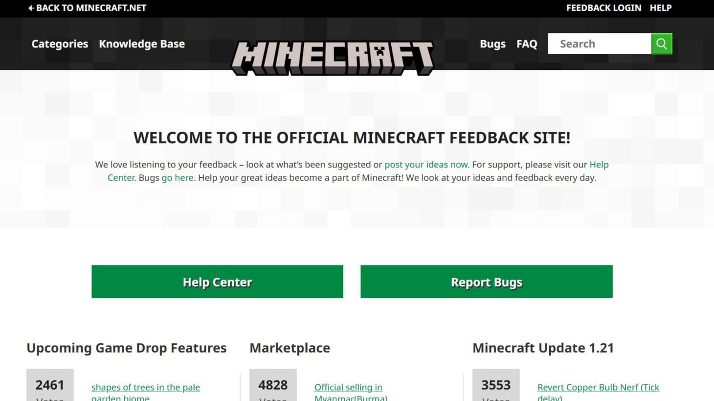 5 things to do on Minecraft’s official website