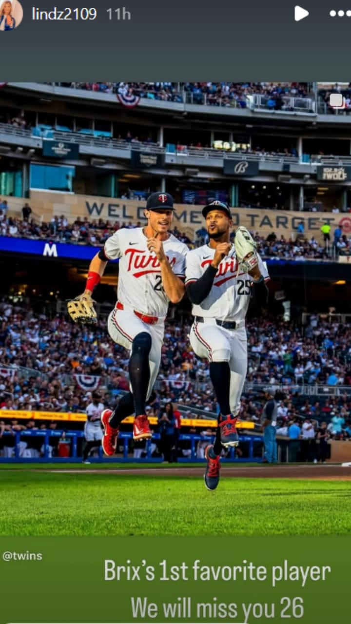 "We will miss you" - Byron Buxton's wife Lindsey sends heartwarming ...