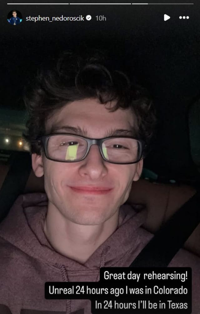 Stephen Nedoroscik details his "unreal" schedule as he gears up for ...