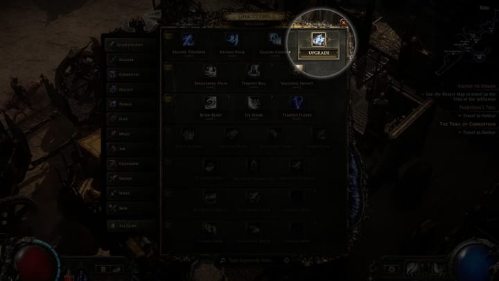 Path of Exile 2: Skill Gems and Gemcutting guide