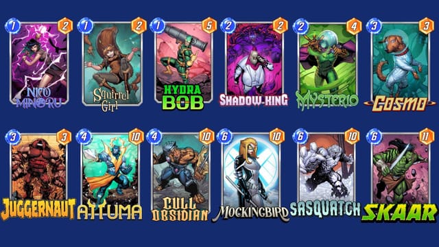 5 best Marvel Snap Cosmo decks