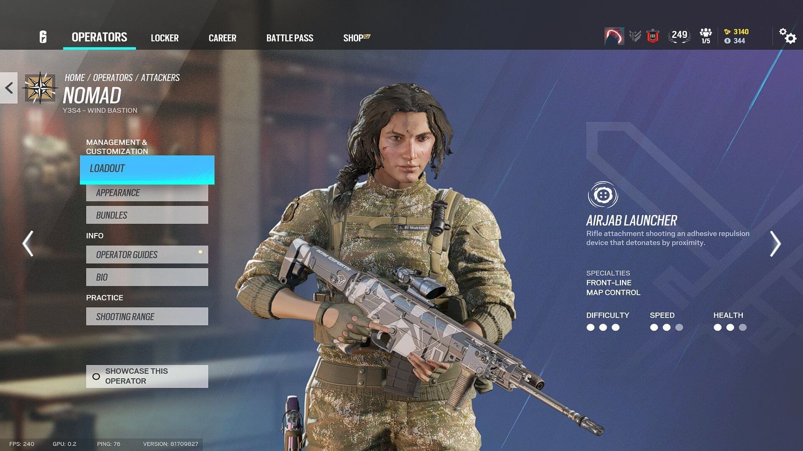 Best Nomad loadout in Rainbow Six Siege