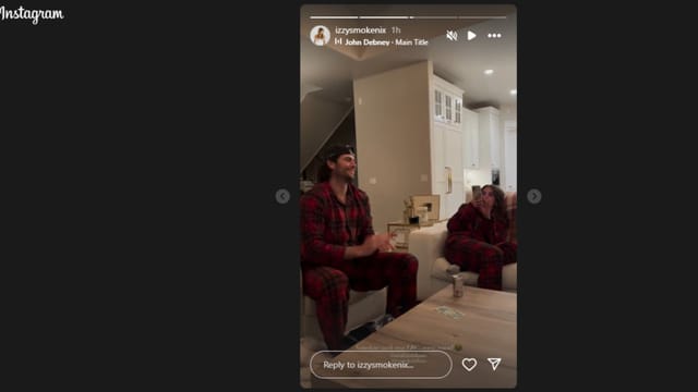 Bo Nix's wife Izzy hosts wholesome 'Christmas' pajama party with Zach ...