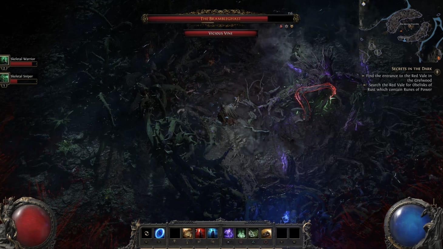 Path of Exile 2: Brambleghast boss guide