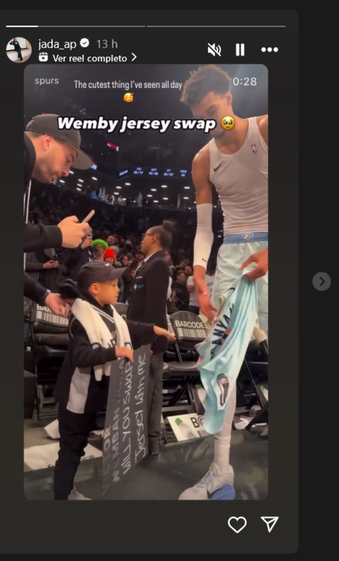 "Cutest thing I've seen today": Chris Paul's wife Jada Paul melts over ...