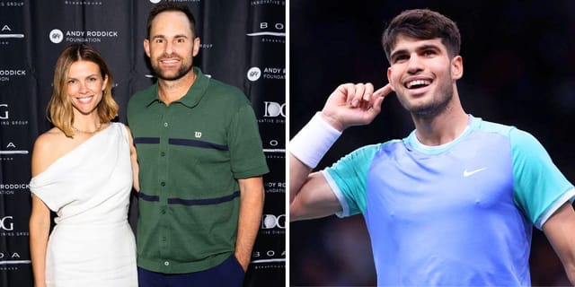 WATCH: Andy Roddick and wife Brooklyn Decker's son Hank & daughter ...