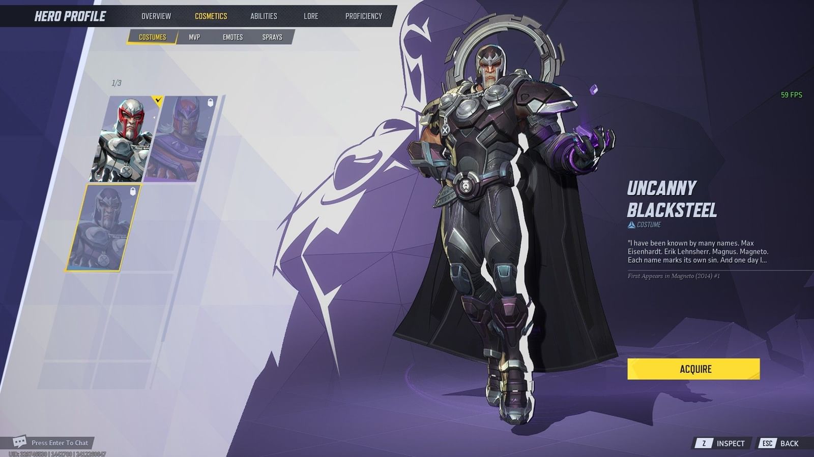 Magneto skin: All Marvel Rivals Magneto skins: Tier list and Prices