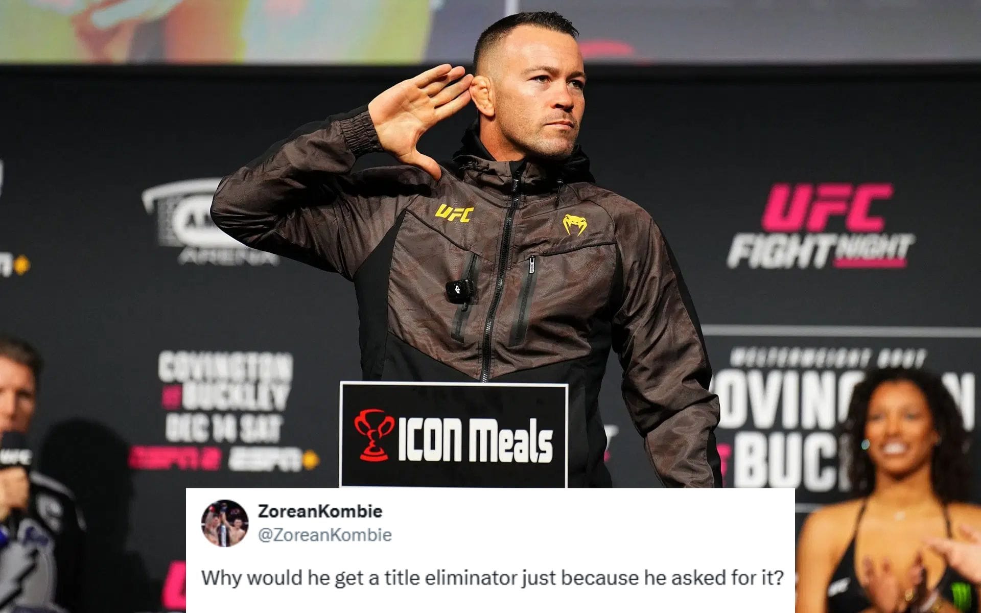 "This bum does nothing but lie" - Fans react as Colby Covington claims ...