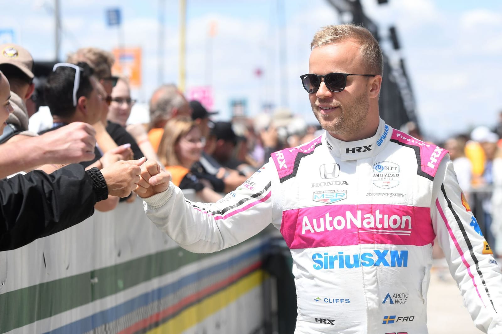 Felix Rosenqvist and wife Emille’s romantic winter look shines in ...