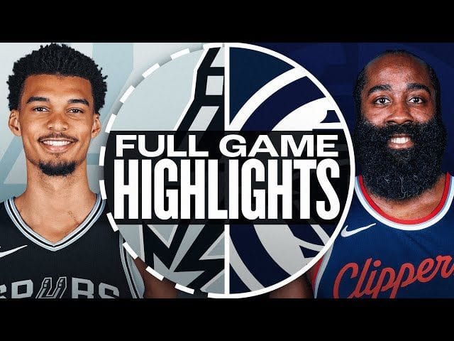 LA Clippers vs San Antonio Spurs Predicted Starting Lineups and Depth ...