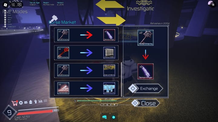 What to do with Demon Finger in Jujutsu Infinite