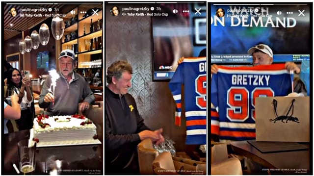 Wayne Gretzky and Michael Jordan reunite to gift signed Oilers and ...
