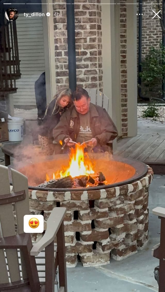 In Photos: Ty Dillon spends Thanksgiving with wife Haley Carey and kids ...