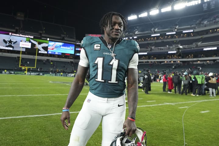 AJ Brown Playoff History, Appearances, Scores, Stats, Wins & Losses