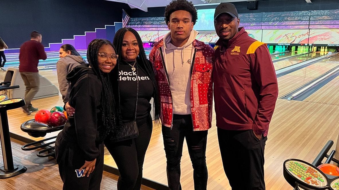 Who are Darius Taylor's parents?