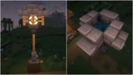 5 simple Minecraft lamp posts and lamp designs