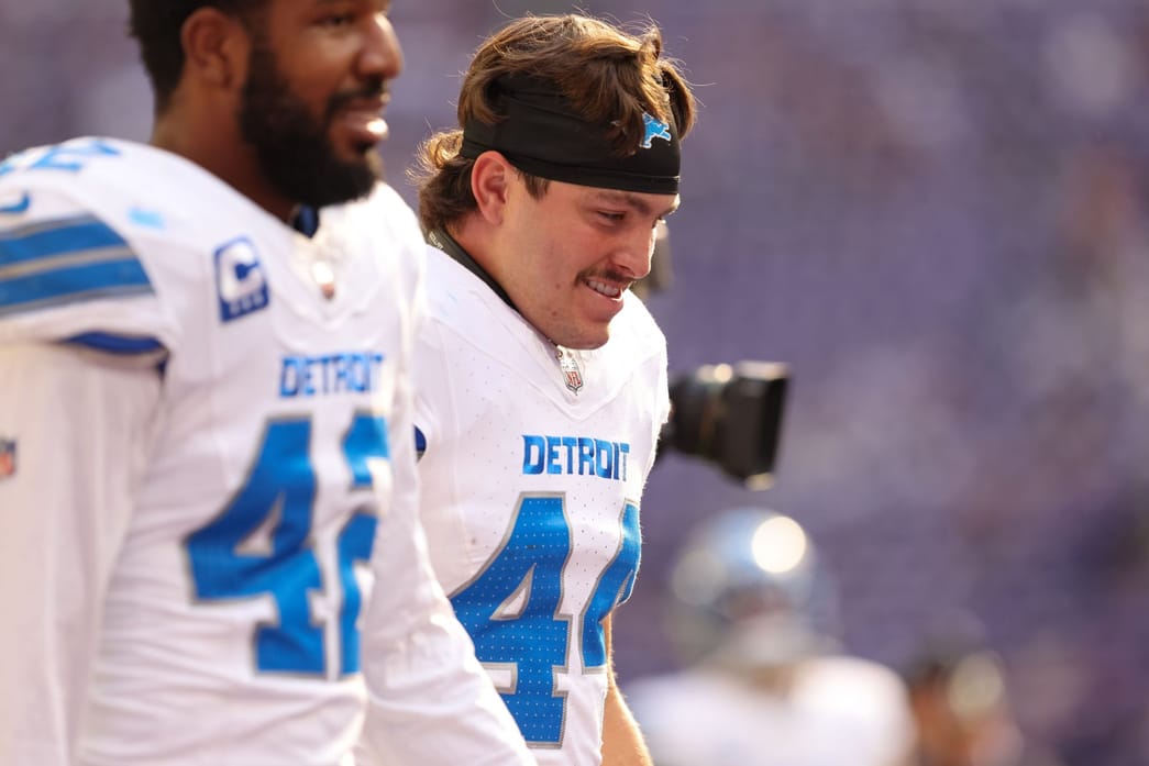 Lions star Malcolm Rodriguez's wife Kennedy shares update on LB's ACL ...