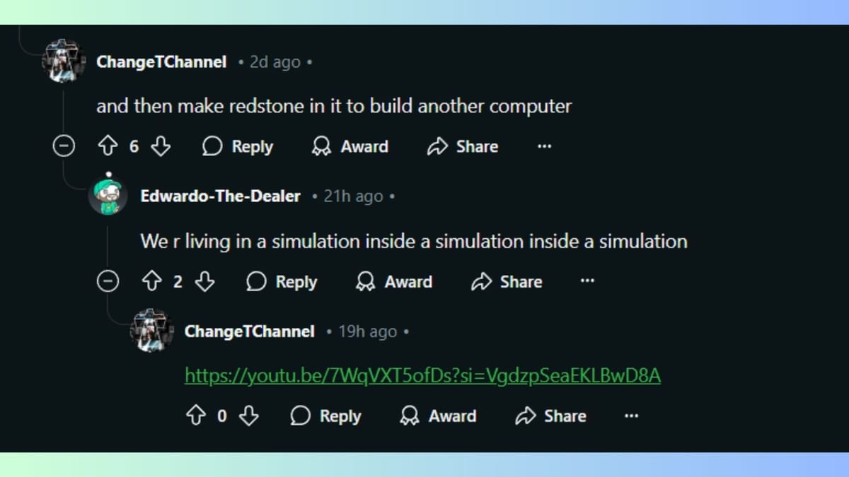 Player shocks everyone by adding redstone to Minecraft created inside ...