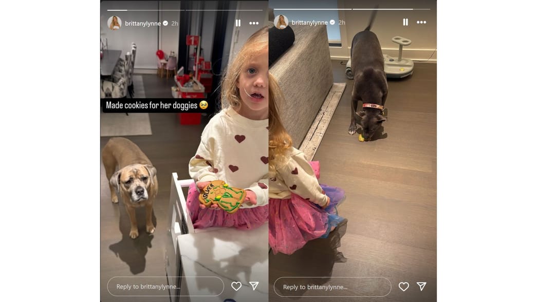 Patrick Mahomes' wife Brittany shares adorable moment between daughter ...
