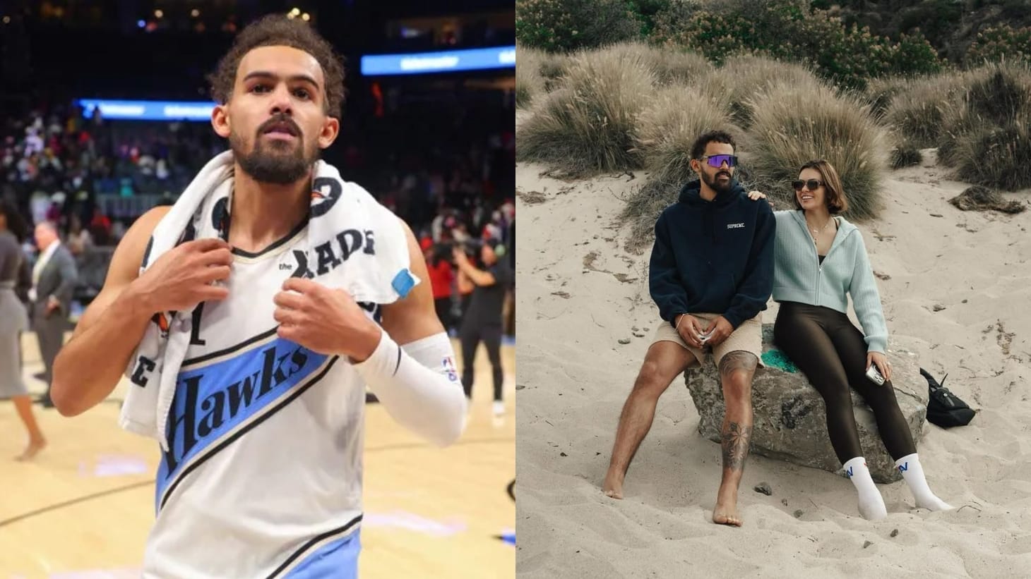 Trae Young's wife Shelby Miller has a 4-word quip at Hawks creative ...