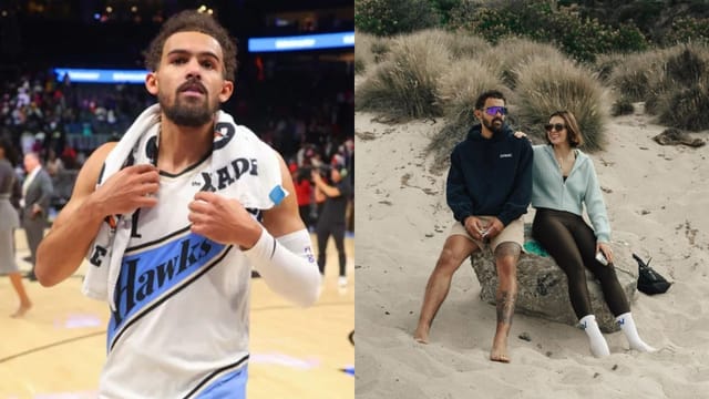 Trae Young's wife Shelby Miller has a 4-word quip at Hawks creative post following iconic celly