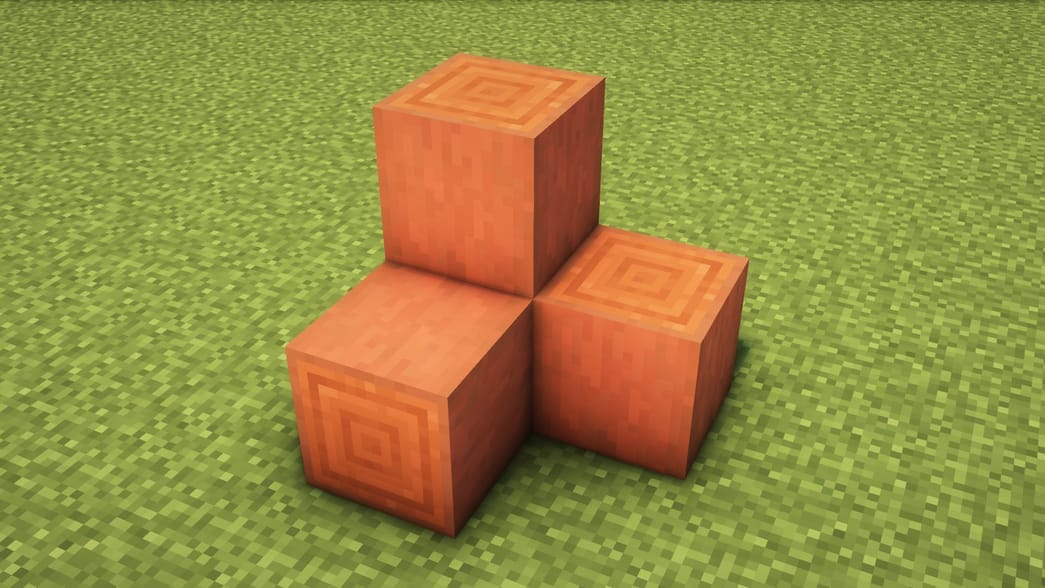 All colors of wood in Minecraft