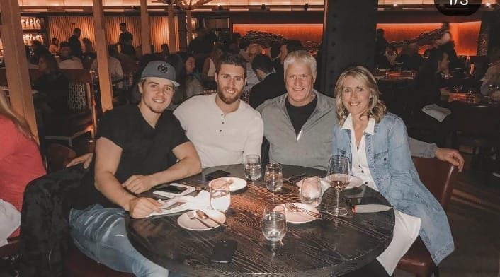 Brett Howden's family - Father, Mother, Siblings, Wife, Kids