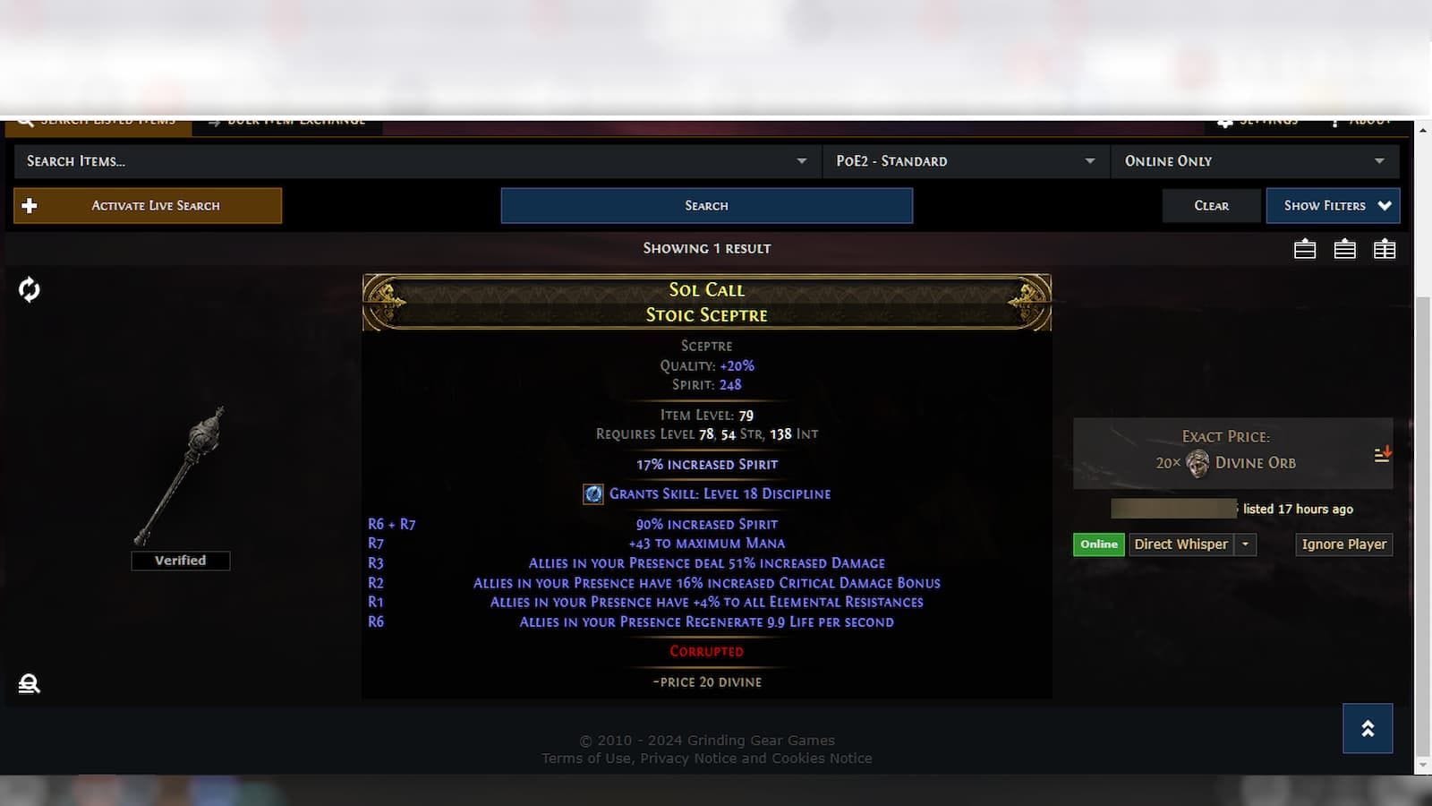 How to get more Spirit in Path of Exile 2