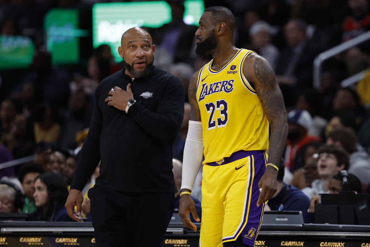 Darvin Ham blames LeBron James' age and Anthony Davis' 'injury history ...