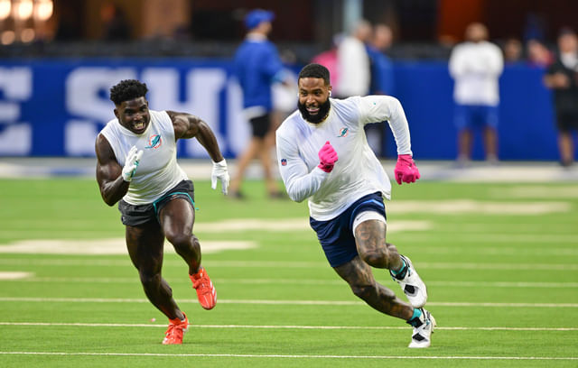 Tyreek Hill sends cryptic 5-word message as Dolphins cut ties with Odell Beckham Jr.