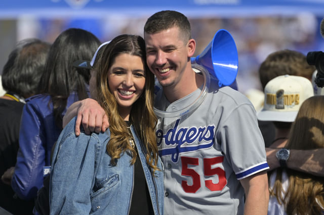 In Pictures: Walker Buehler lifts daughter in air, holds wife McKenzie ...