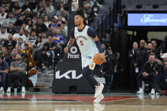 Stephon Castle Stats Tonight: How did the Spurs rookie fare against ...