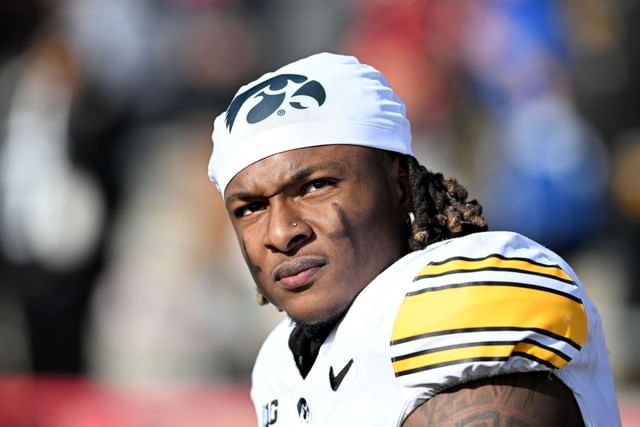 "I have decided to take the next step": Iowa RB Kaleb Johnson declares ...