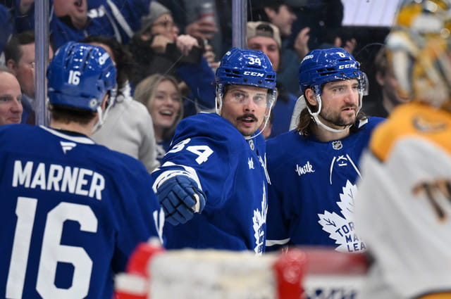 Reunited Matthews, Marner shine, Nylander’s PP goal, and more: 3 ...