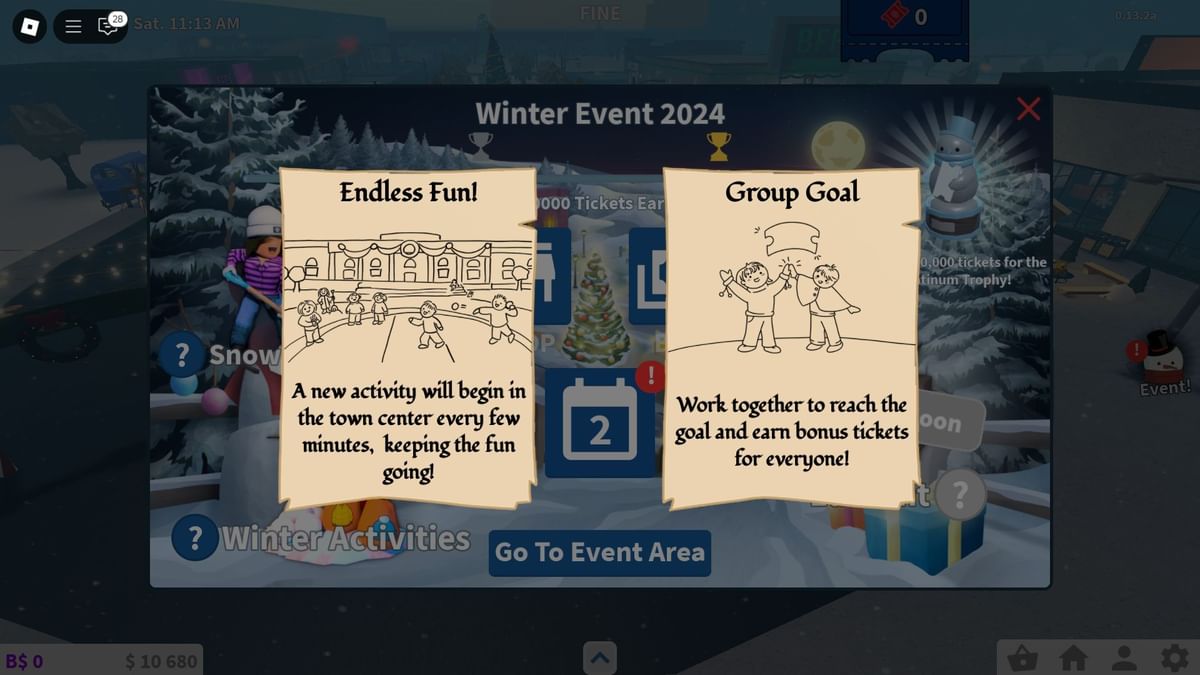 Welcome to Bloxburg Winter Event guide